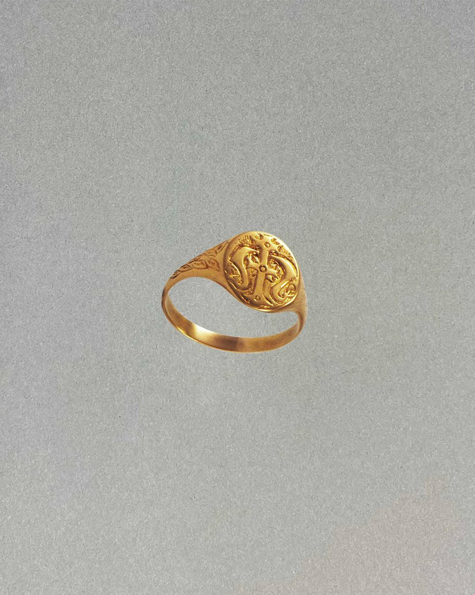 1.01 signet ring – mermere